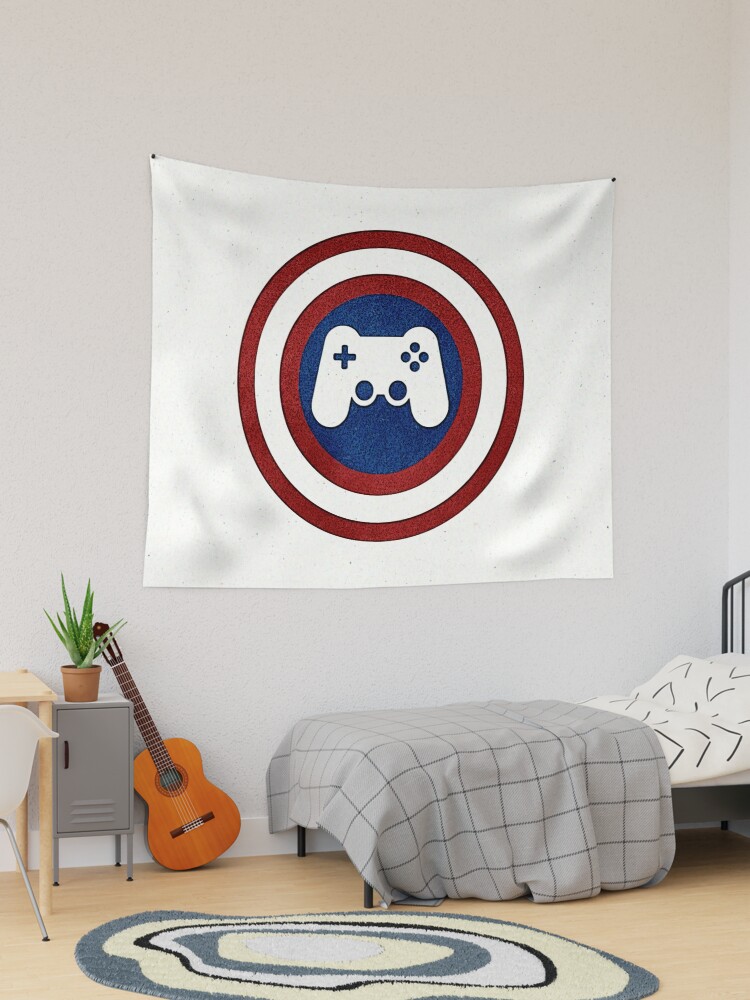 "CAPTAIN GAMER" Tapestry for Sale by BobbyG305 | Redbubble
