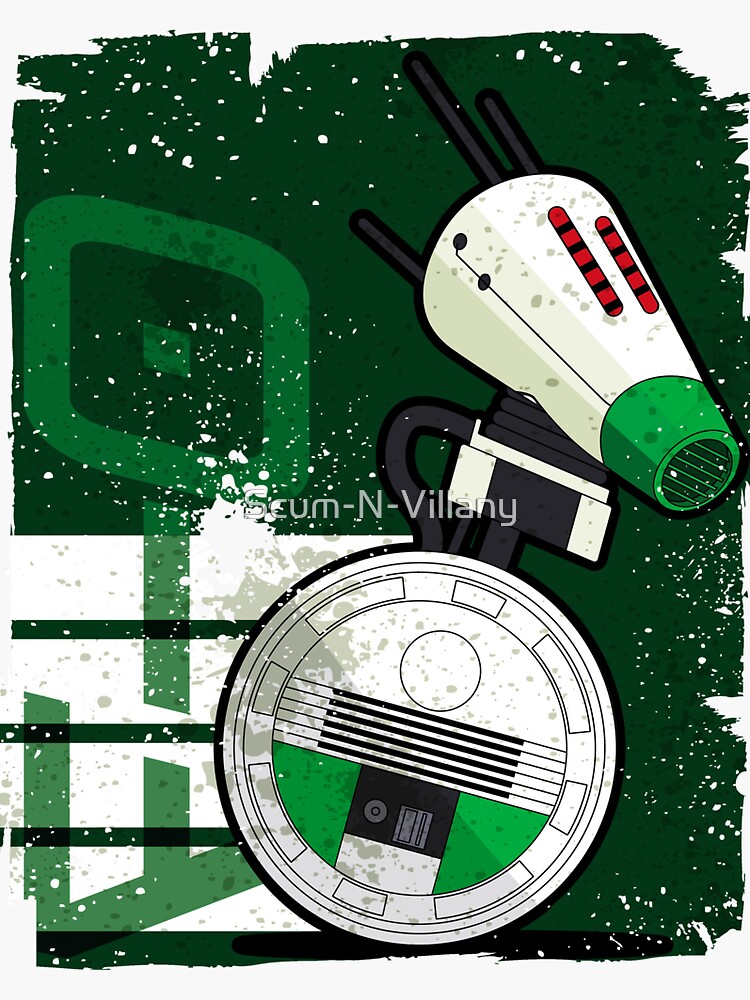 "Speed Duck Droid" Sticker by Scum-N-Villany | Redbubble
