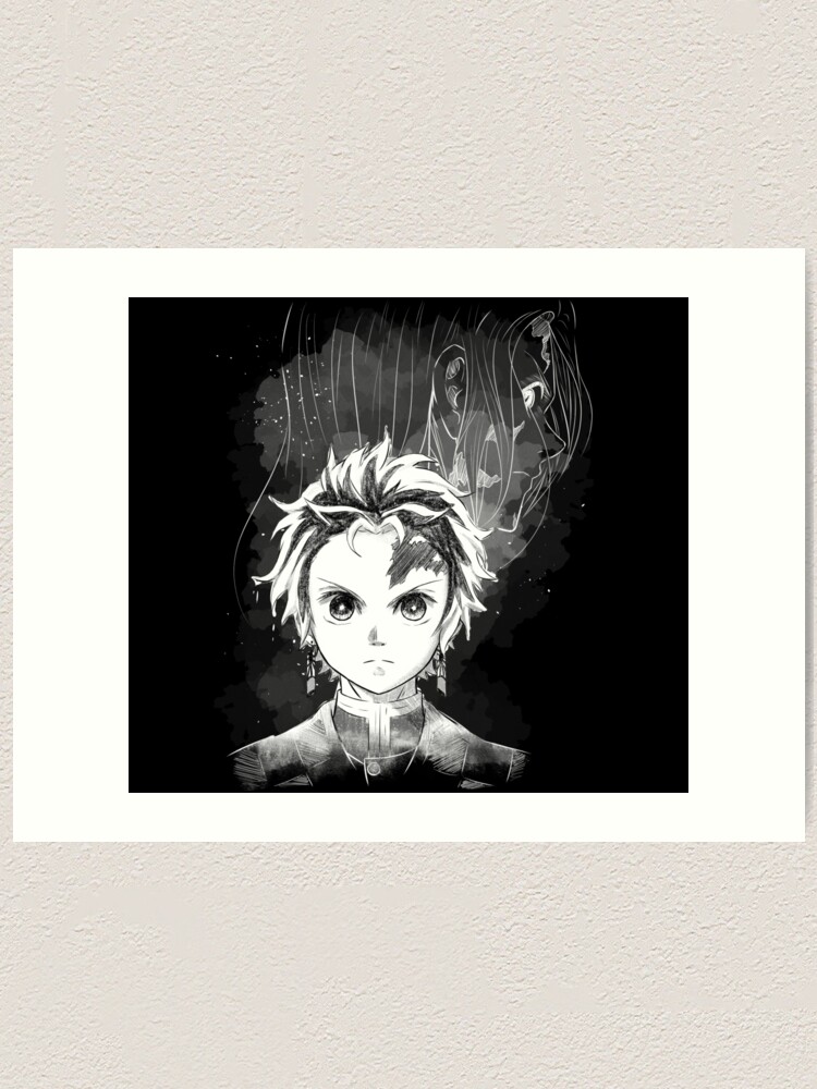 "Demon Slayer (tanjiro x musan artwork)" Art Print by zurdosheep ...