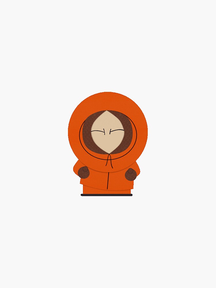 "Happy kenny" Sticker for Sale by EvaGrams | Redbubble