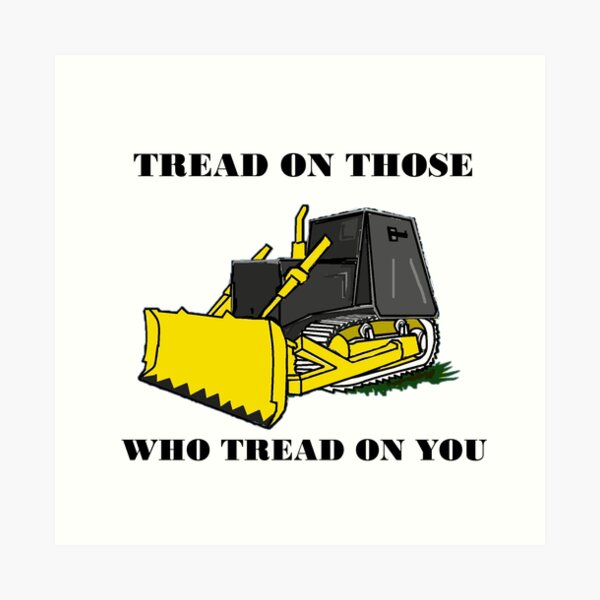 "Killdozer!" Art Print for Sale by the-at-symbol | Redbubble