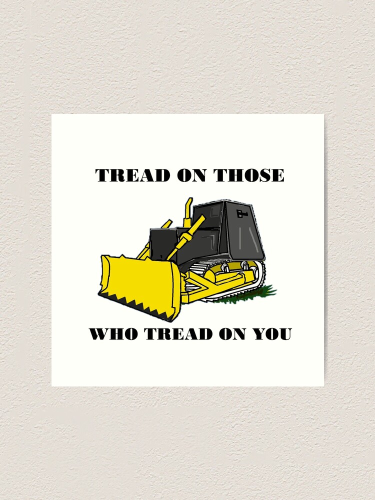 "Killdozer!" Art Print for Sale by the-at-symbol | Redbubble