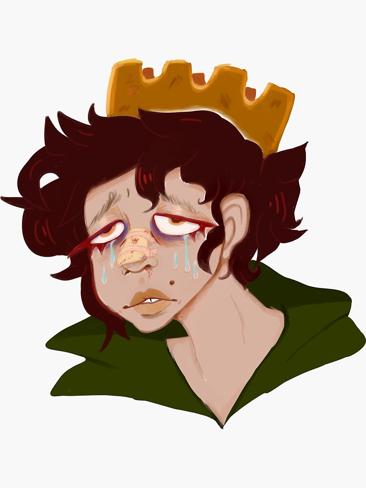 "Hail Paimon" Sticker for Sale by Candied-tears | Redbubble