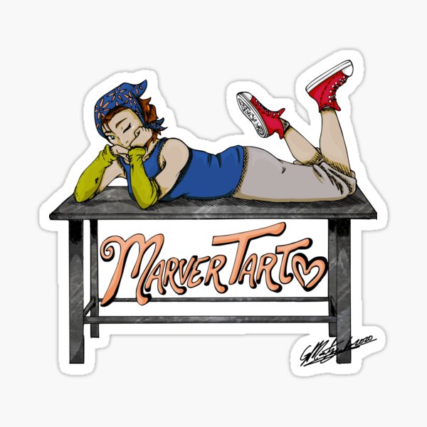 "MarverTart - Freeform" Sticker for Sale by spicyhoneyheart | Redbubble