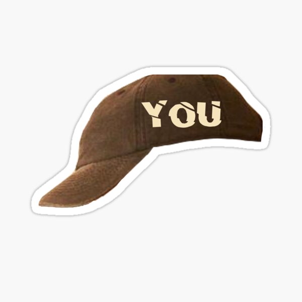 "YOU (netflix) joe goldberg hat" Sticker for Sale by kendrahoup | Redbubble