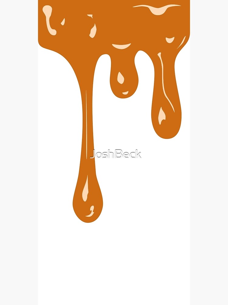 "Orange Drips" Poster by JoshBeck | Redbubble