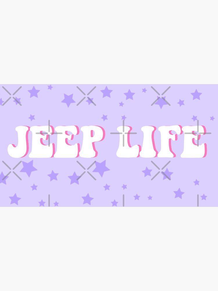 "jeep life sticker