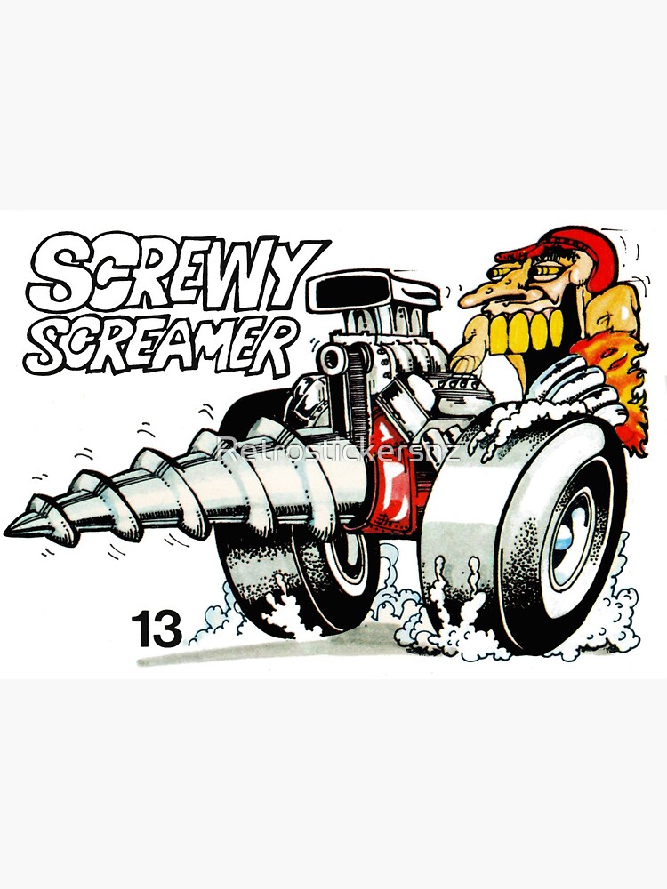"Screwy Screamer #13 Mad Hot Rods, Allen's & Regina, New Zealand ...