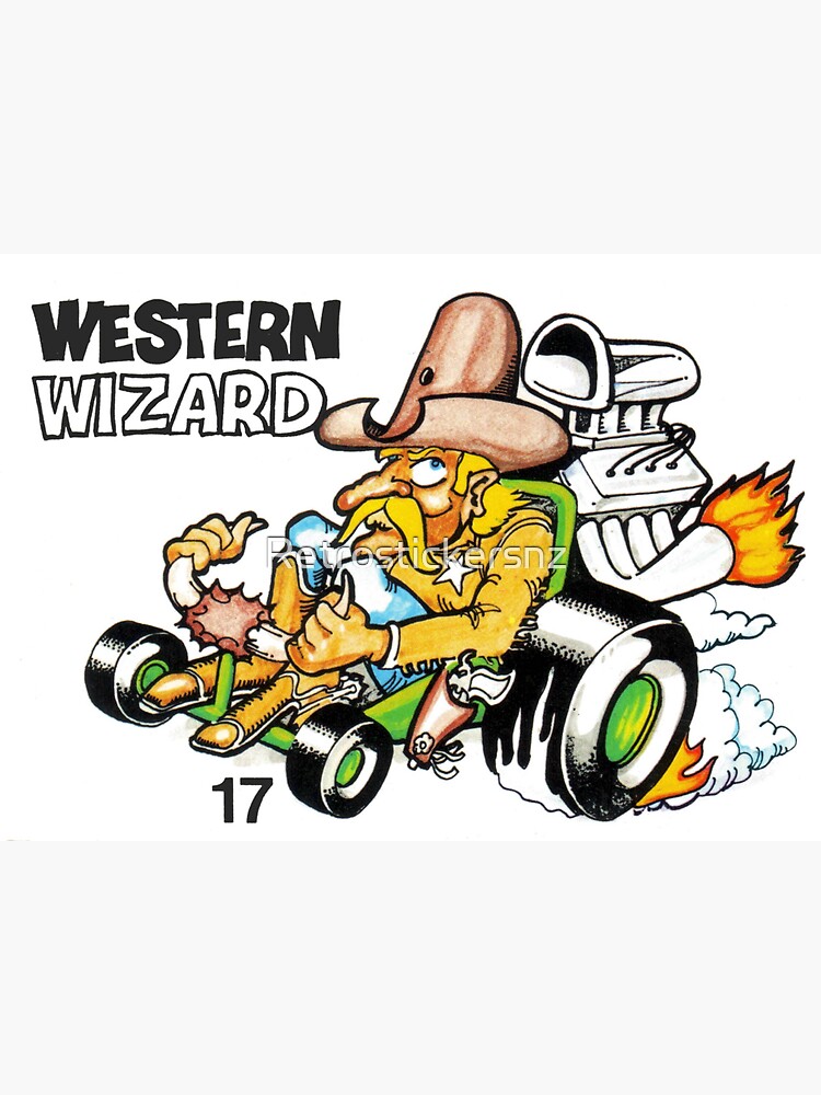 "Western Wizard #17 Mad Hot Rods, Allen's & Regina, New Zealand ...