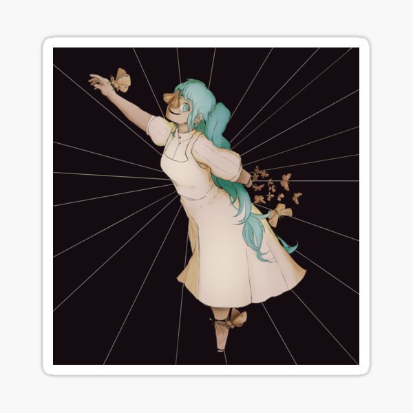 "Entomologists Miku (GHOST AND PALS)" Sticker for Sale by komalas ...
