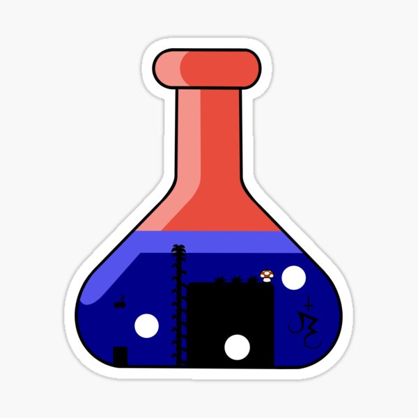 Subspace” [Sticker]" Sticker for Sale by RetroHorrorInk | Redbubble