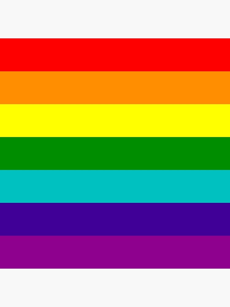"LGBTQ+ Square Flag" Poster for Sale by grajeda | Redbubble