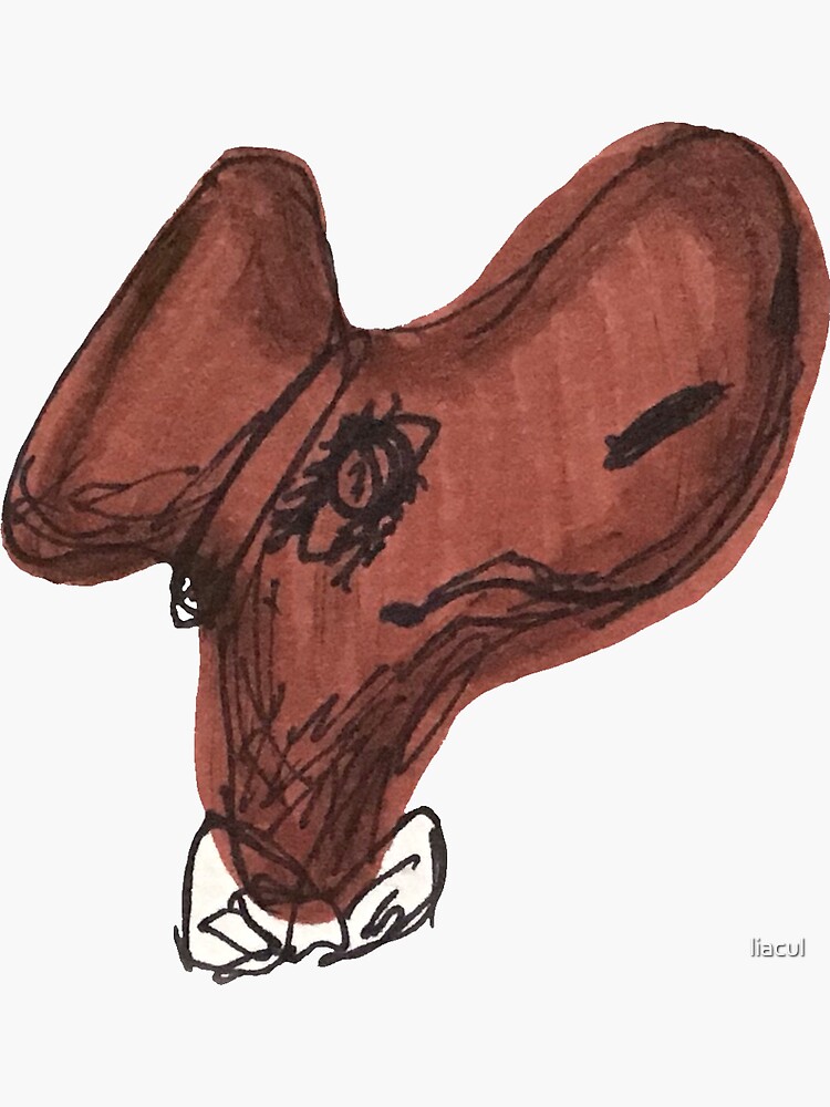 "Snoot doodle" Sticker for Sale by liacul | Redbubble
