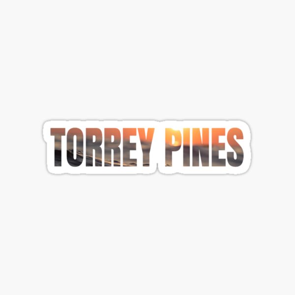 "Torrey Pines San Diego California Surf Sunset" Sticker by PBANDJCO ...