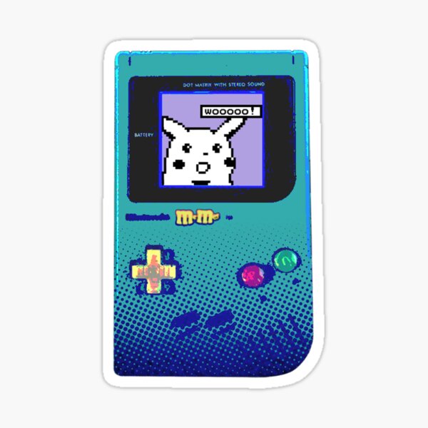 "Game System Retro Lo Fi Vaporwave Memes With Pocket Monster Pixel Art ...