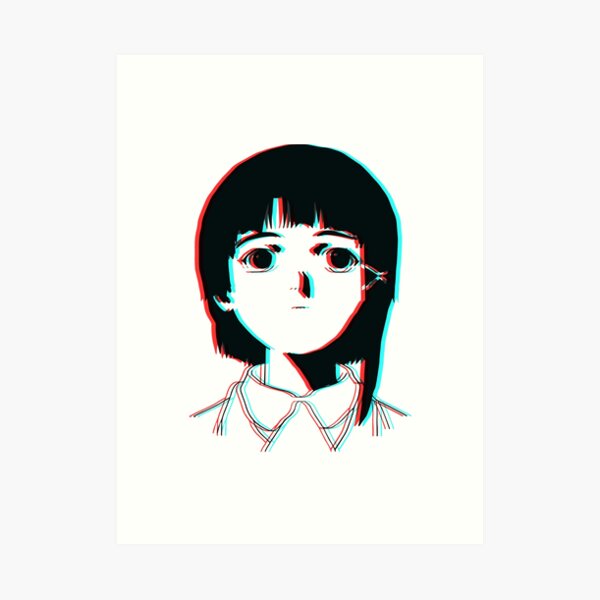 "Lain 3D " Art Print by radesigns2 | Redbubble