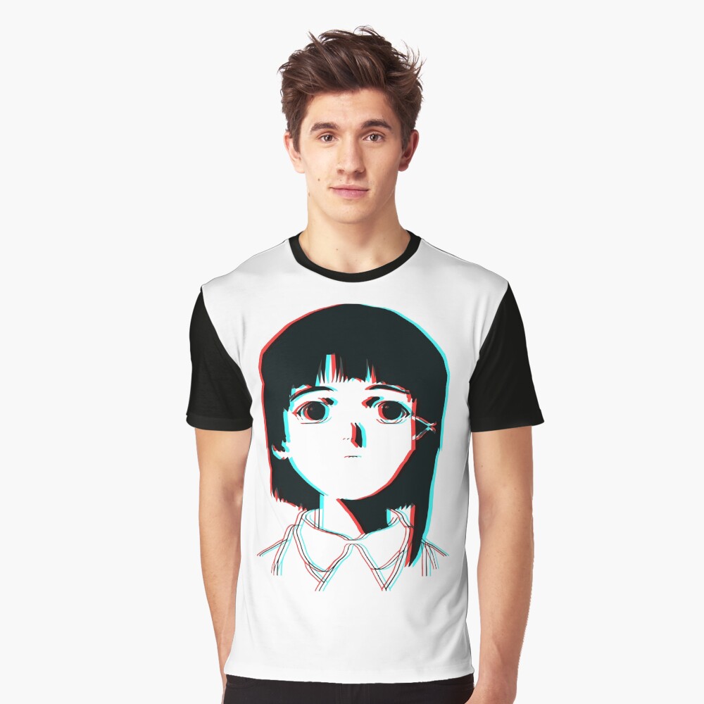 "Lain 3D " Sticker for Sale by radesigns2 | Redbubble