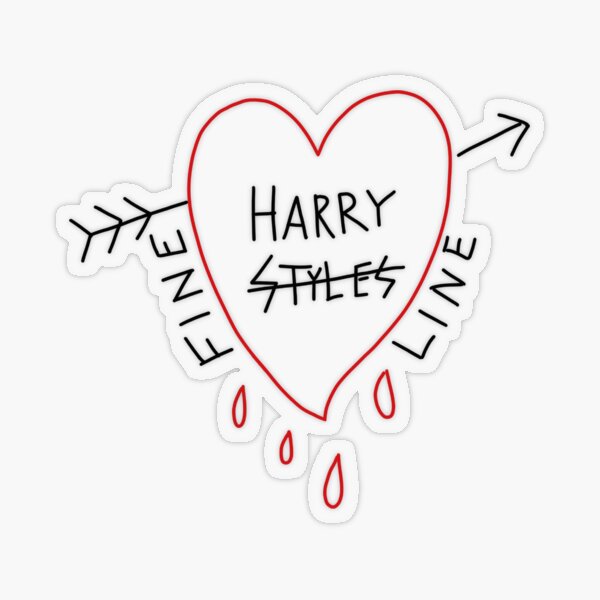 Fine Line Stickers | Redbubble