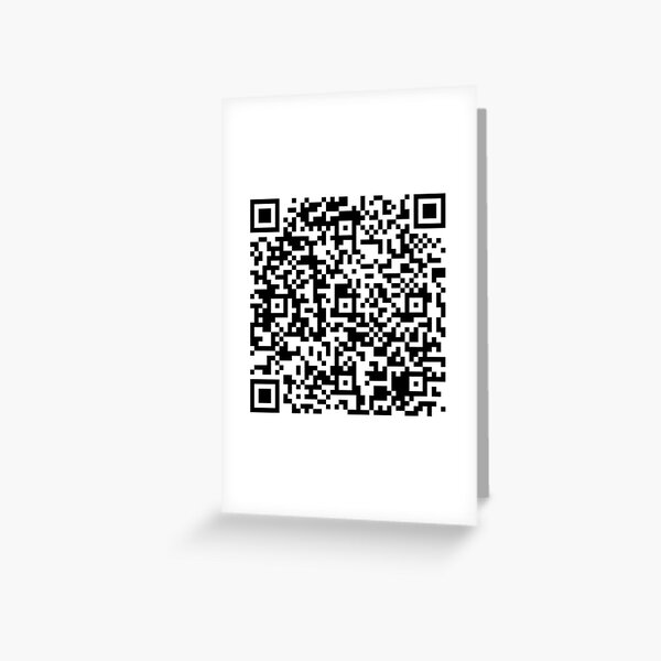 "EICAR AV Test String QR Code" Greeting Card by stevelord | Redbubble
