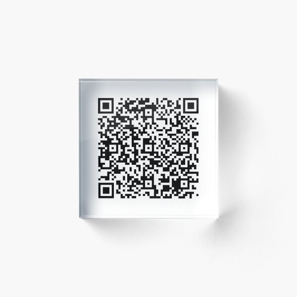 "EICAR AV Test String QR Code" Acrylic Block for Sale by stevelord ...