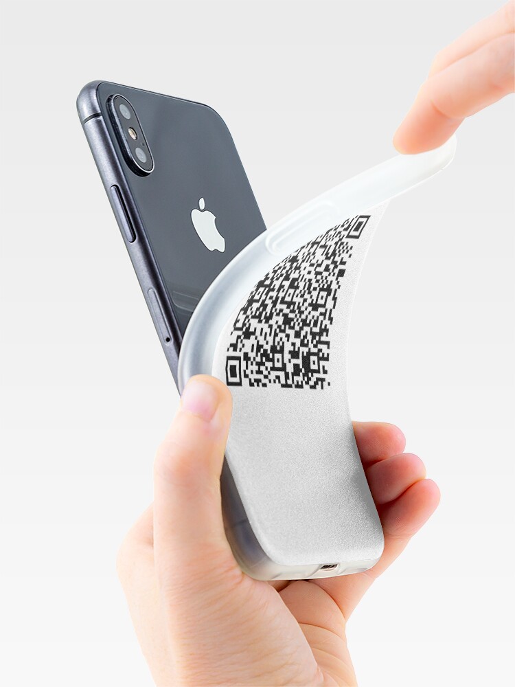 Coque iPhone « EICAR AV Test String QR Code », par stevelord | Redbubble