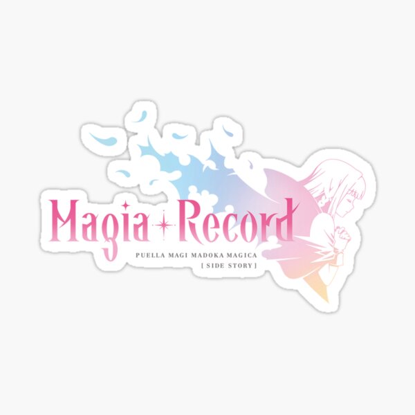 "Magia Record LOGO" Sticker for Sale by NixoNS | Redbubble