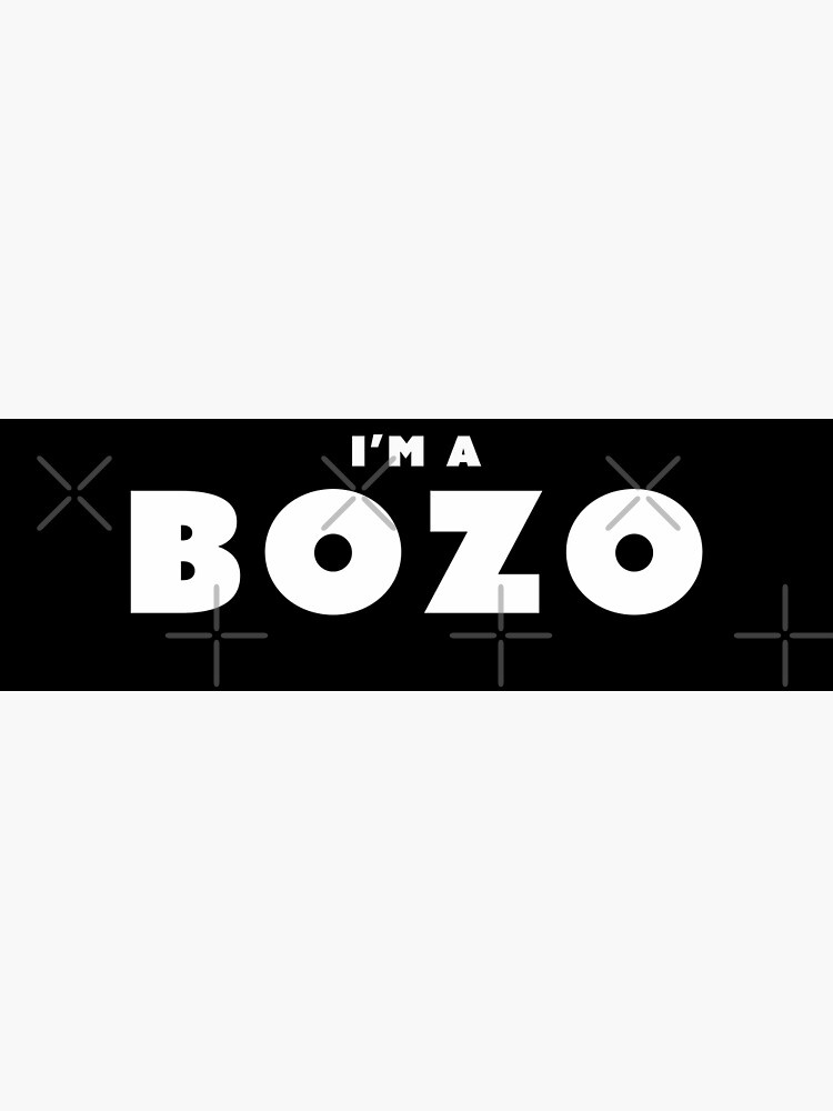 "BOZO" Poster for Sale by Salocin | Redbubble