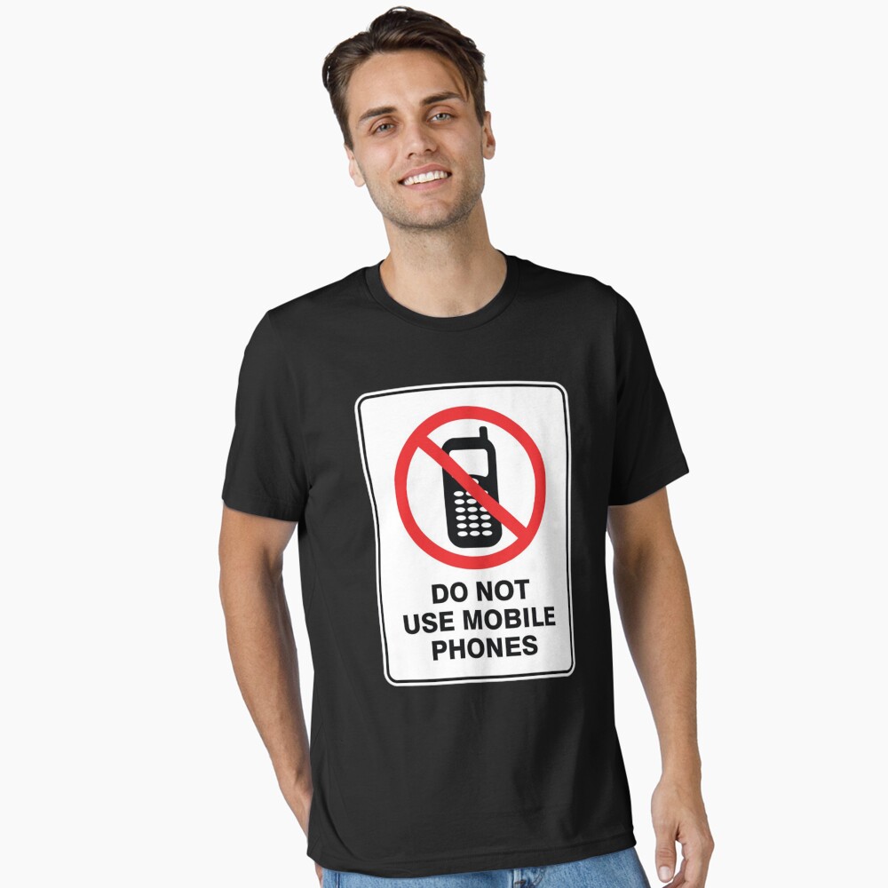 "⭐️ Do not use mobile phones" Sticker by AsKartongs | Redbubble