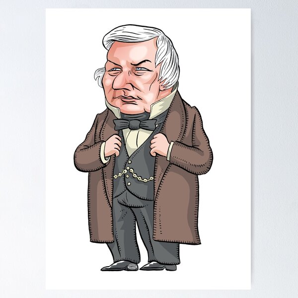 "President Millard Fillmore" Poster for Sale by MacKaycartoons | Redbubble