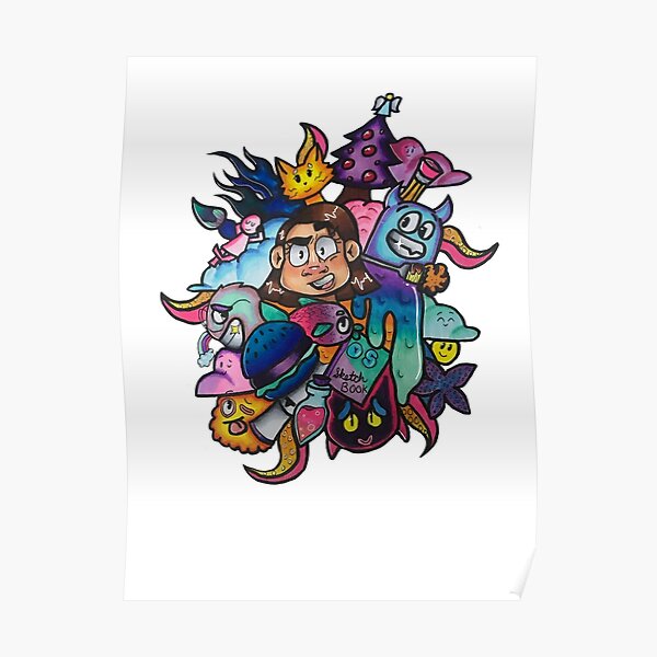 "Doodle art" Poster for Sale by ArtsyOlea | Redbubble