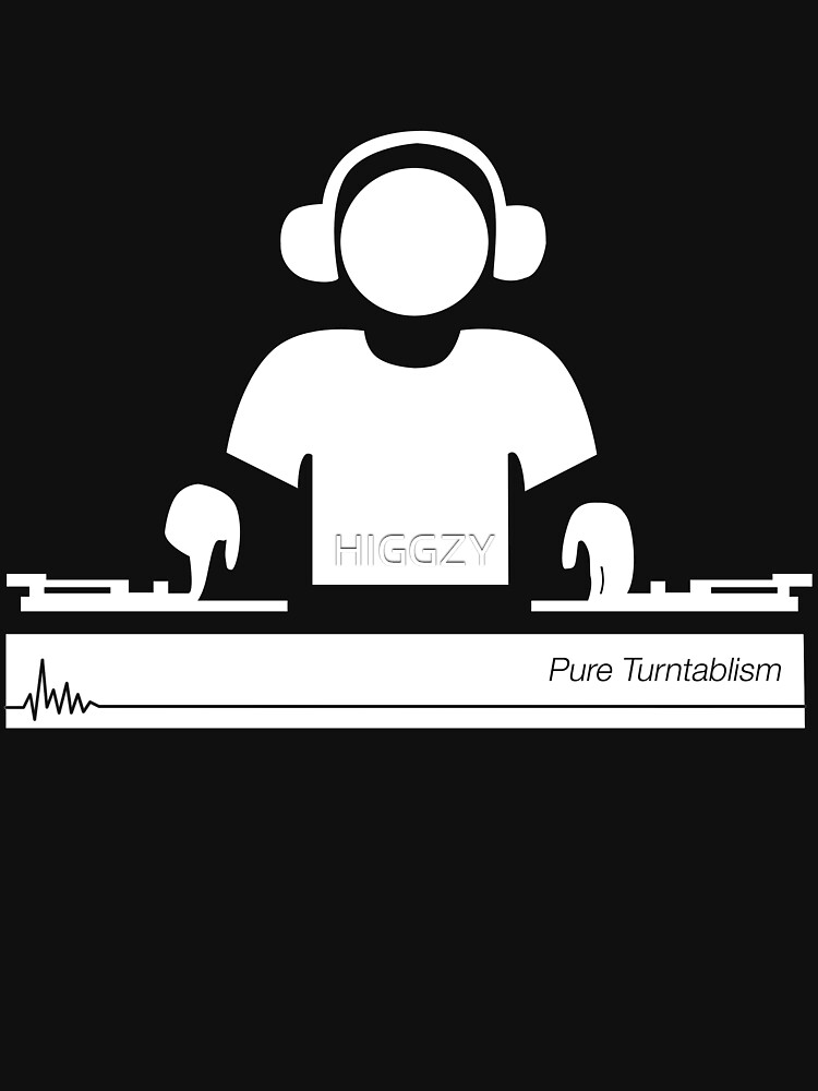 "Turntablism Hoodie" Essential T-Shirt for Sale by HIGGZY | Redbubble