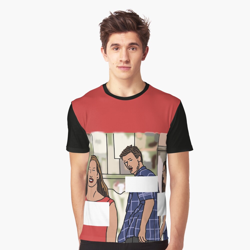"Distracted Boyfriend Meme Template" Poster for Sale by ellenhenry ...