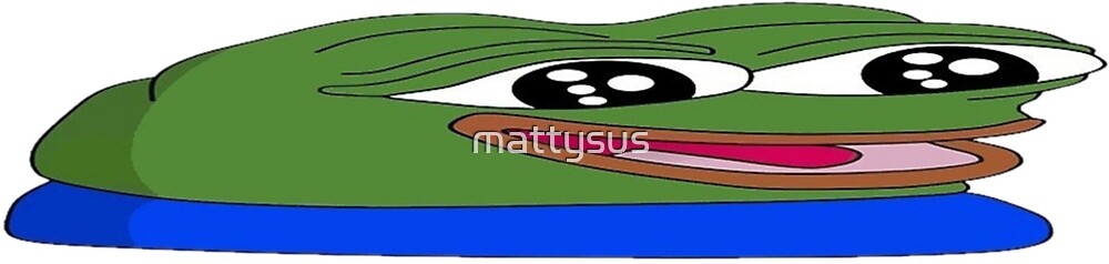 "widepeepoHappy Twitch Emote" by mattysus | Redbubble