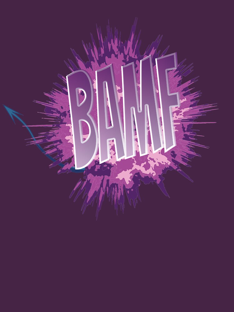 "BAMF" T-shirt for Sale by altdisney | Redbubble | nightcrawler t ...