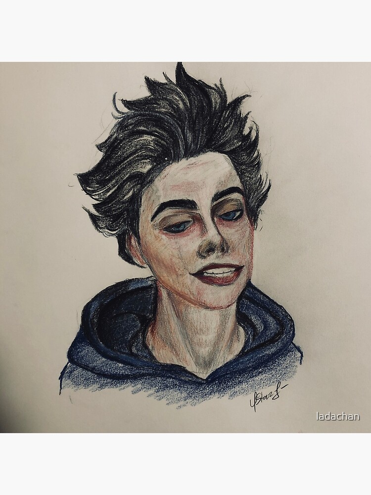 "Psycho guy" Poster for Sale by ladachan | Redbubble