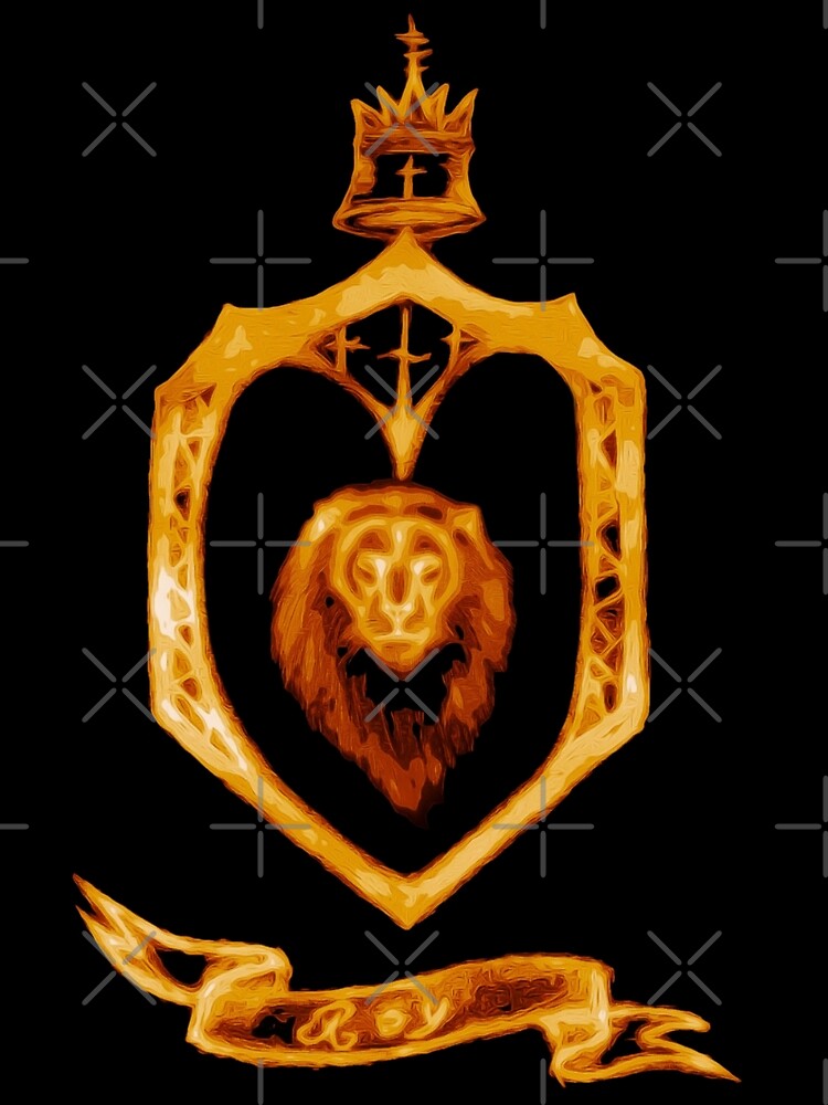 "Golden Roy Crest" Poster for Sale by ROYdesignerco | Redbubble