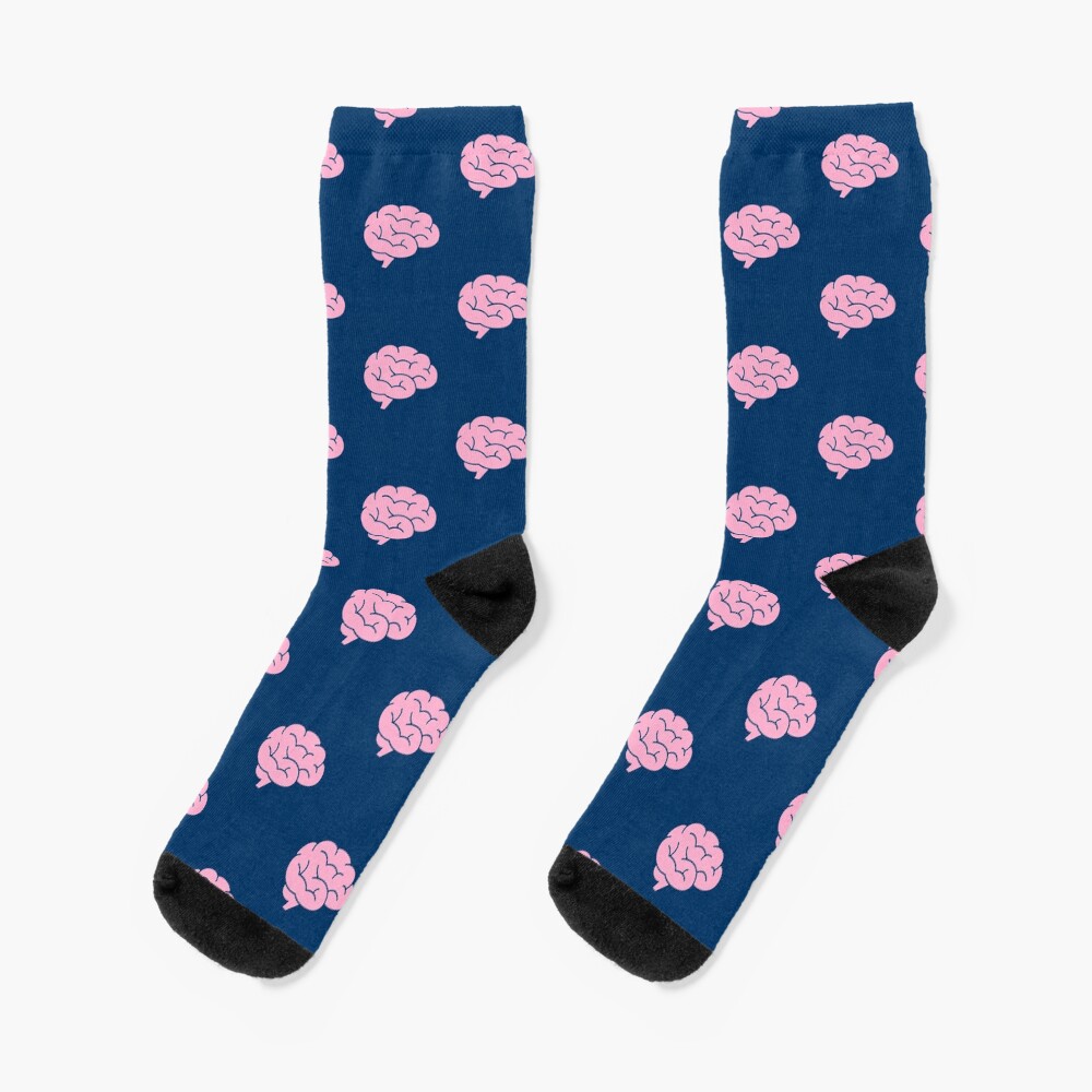 "Brain" Socks for Sale by GaelJu | Redbubble