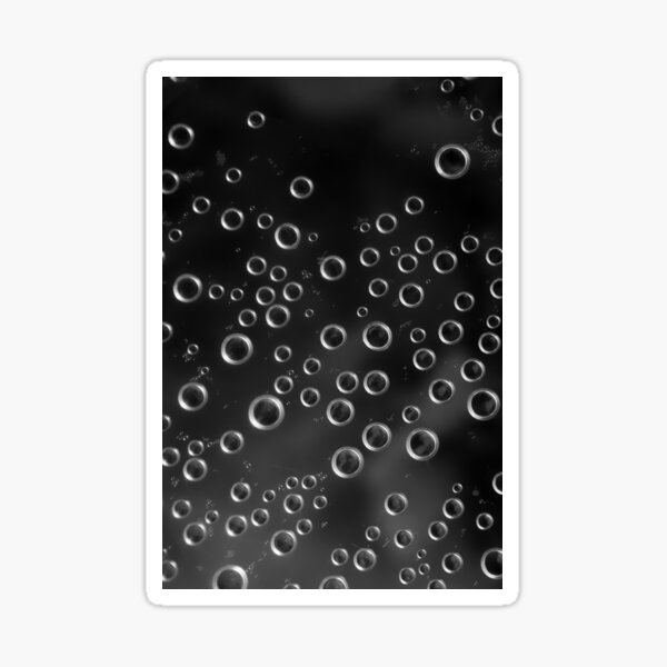 "Condensation Water Bubbles" Sticker for Sale by TheVlue | Redbubble