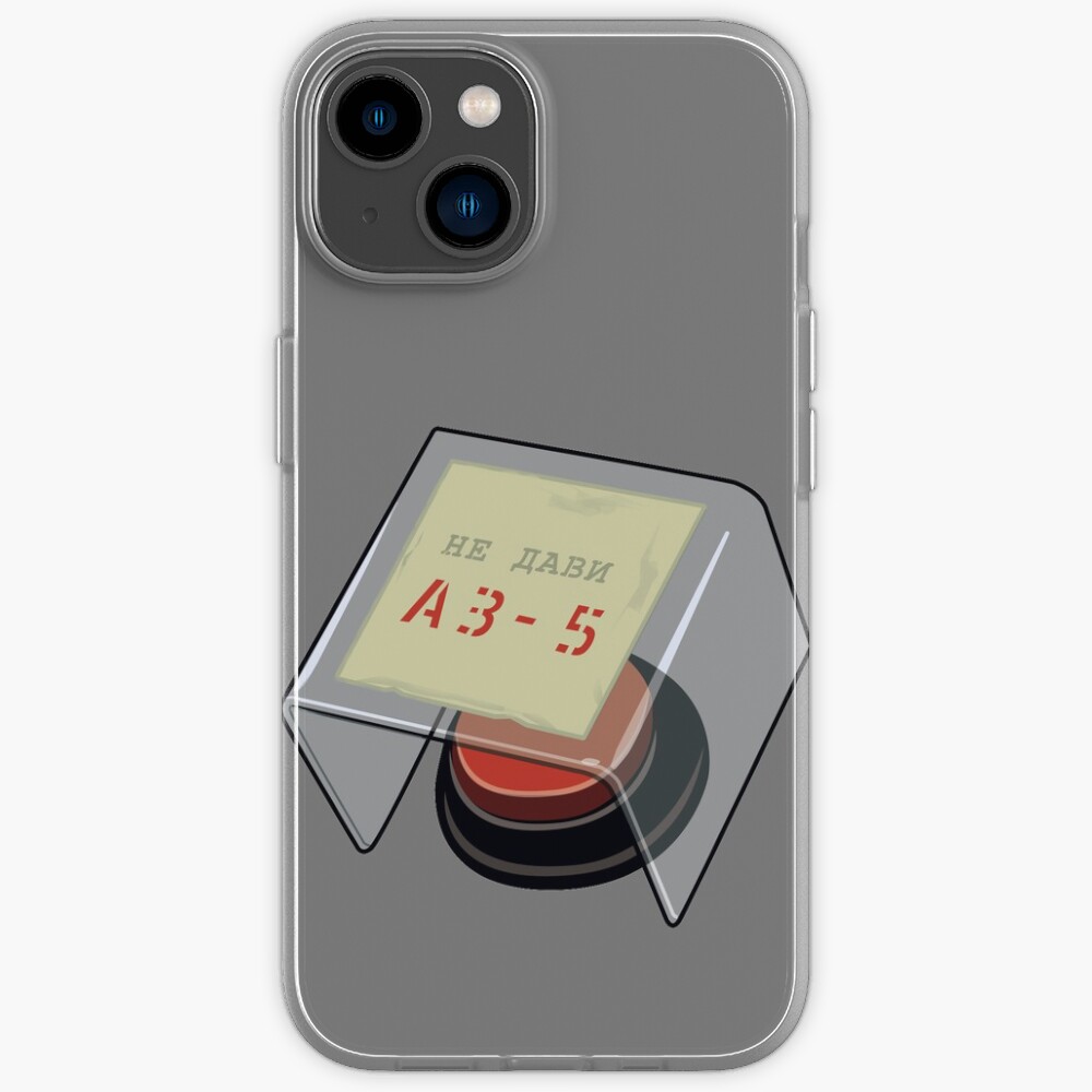 "AZ-5 Button ─ 'Chernobyl' Fan Art" iPhone Case for Sale by ...
