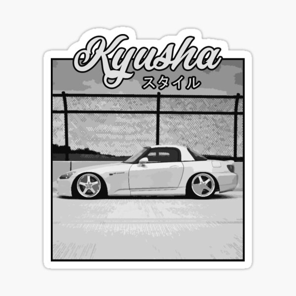 "Kyusha Style S2000" Sticker for Sale by Bayselb | Redbubble