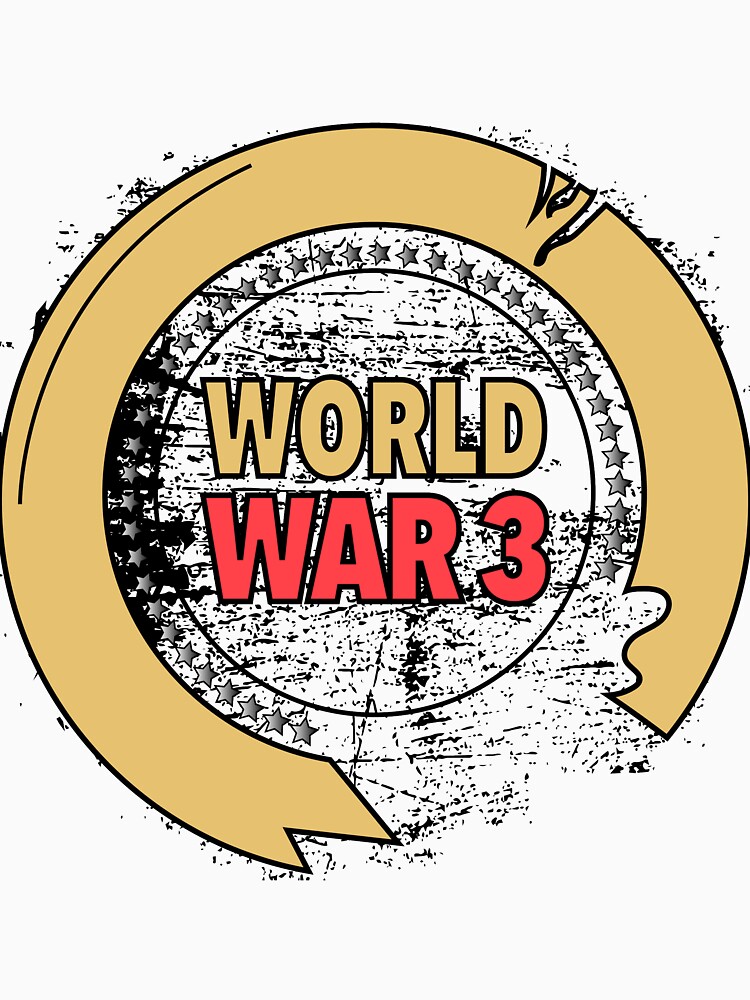 "WW3 Round Logo" T-shirt by contrversaLconT | Redbubble