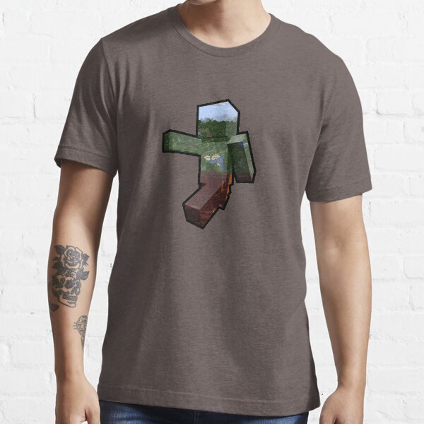 "MINECRAFT PLAYER" T-shirt by HughHamilton | Redbubble