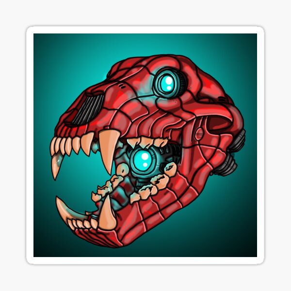 "Cyber Bear" Sticker for Sale by HighTree | Redbubble