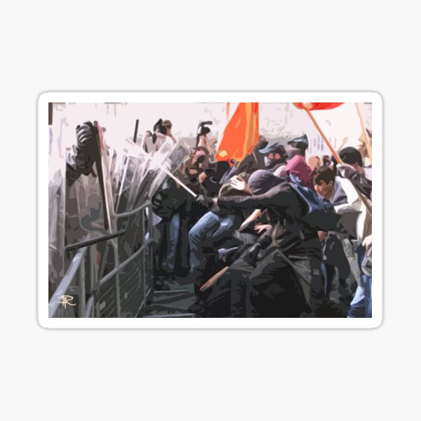 "PROTESTS - 1A" Sticker for Sale by RFDEZIII | Redbubble