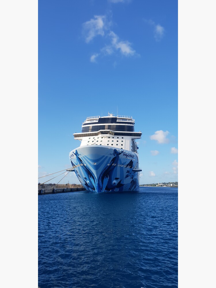 "Norwegian bliss cruise ship " Sticker for Sale by Belljoseph | Redbubble