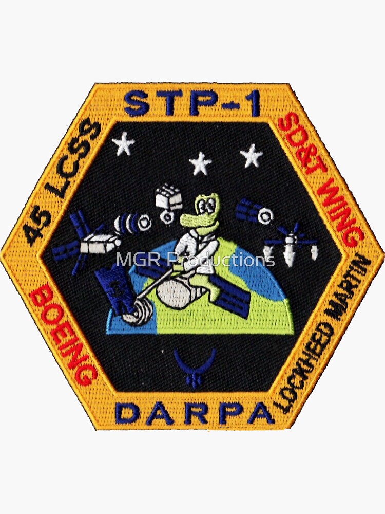 "Space Test Program 1 Mission Logo" Sticker for Sale by Quatrosales ...