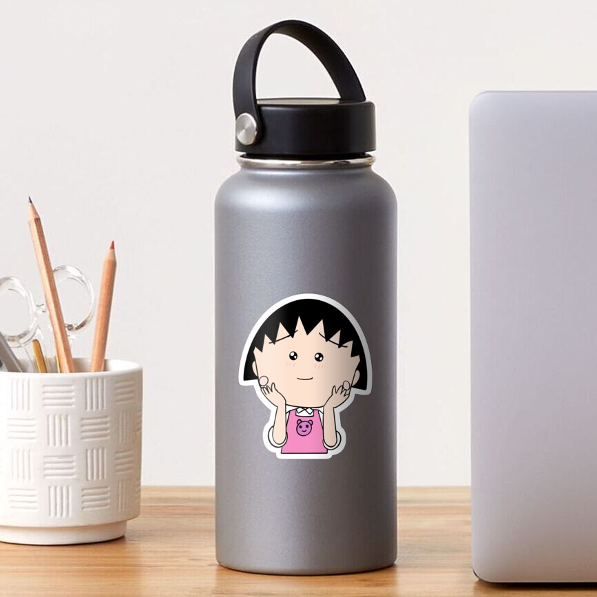 "chibi maruko chan " Sticker by wardaalowd | Redbubble