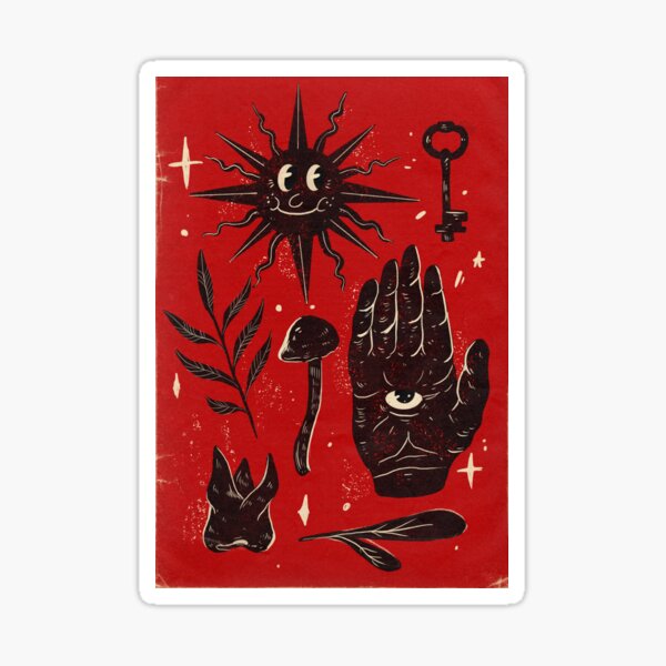 "Black Sun" Sticker for Sale by galactixy | Redbubble
