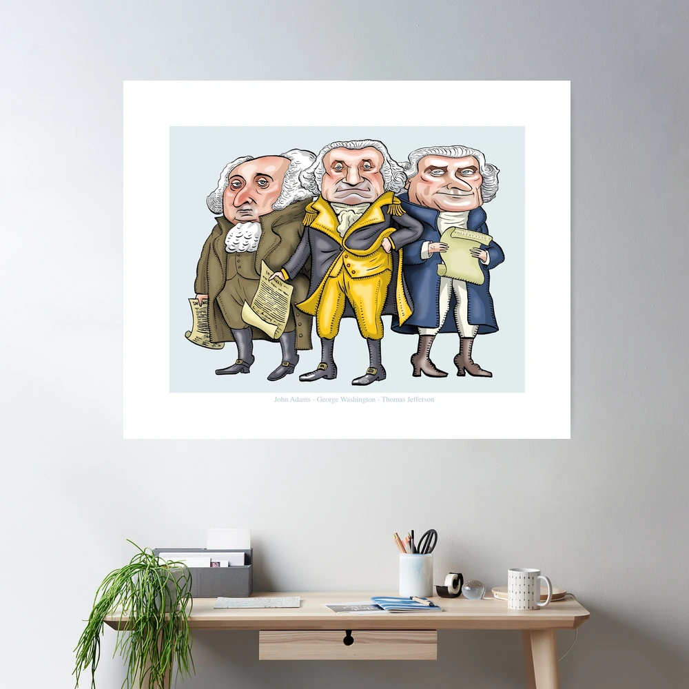 Cartoon Van De Founding Fathers