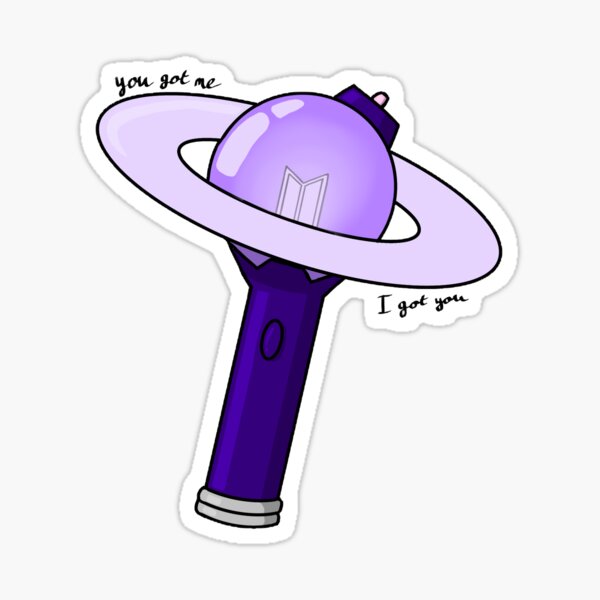 Bts Army Bomb Stickers | Redbubble